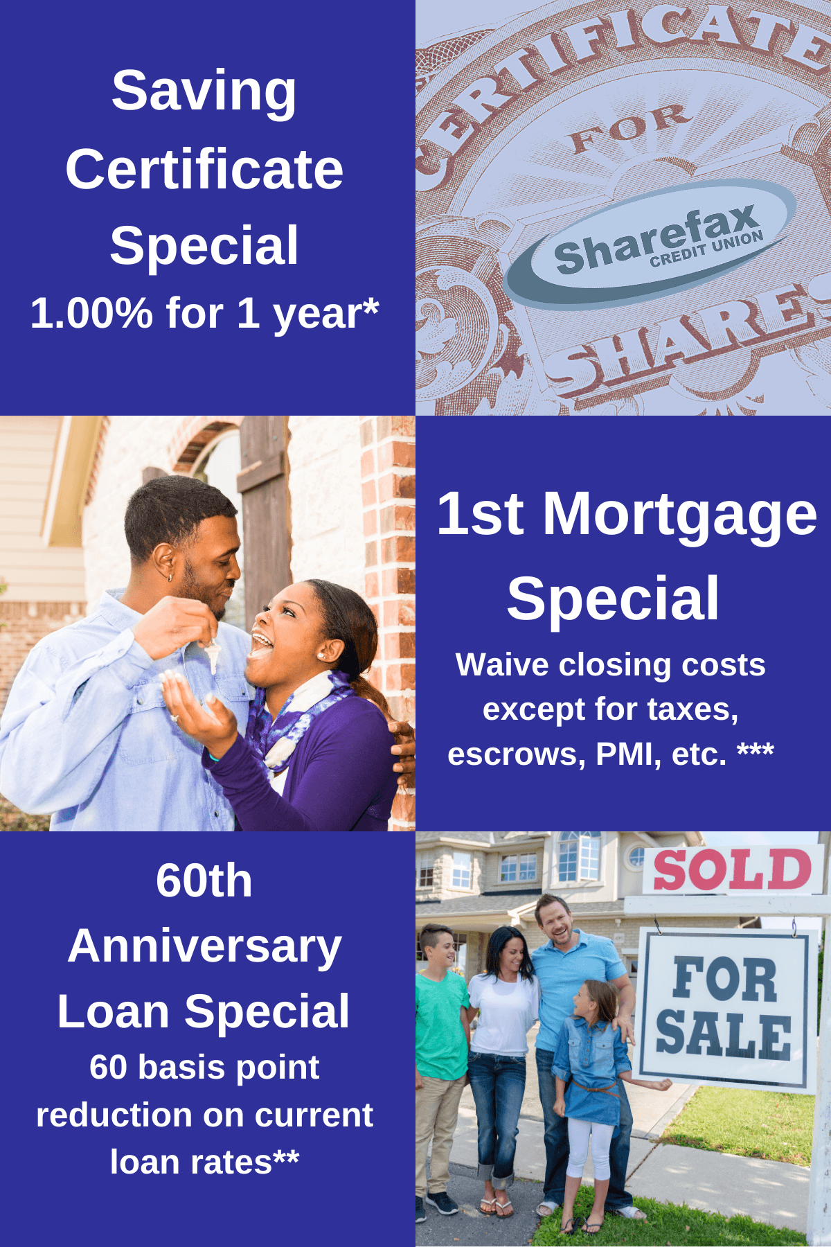 Sharefax branch opening specials - Sharefax Credit Union